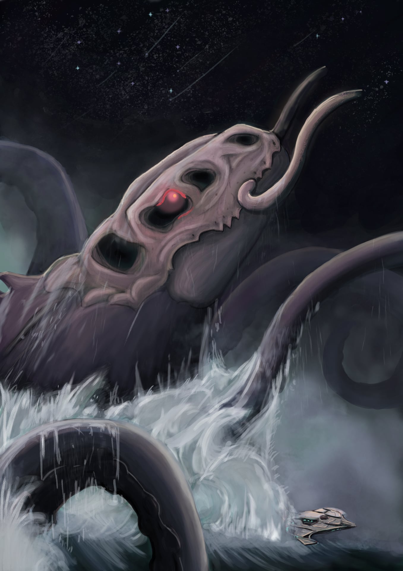 Participation de Sioban, Challenge #17 - Digital Painting .School