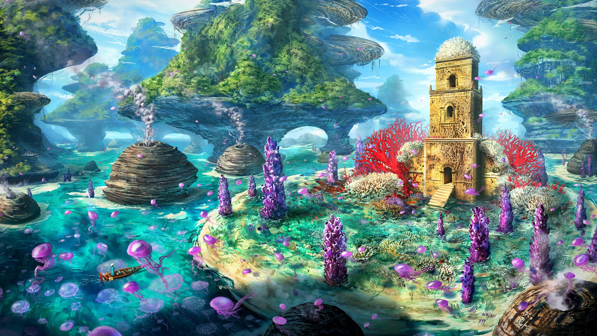 Environment_Coral_Concept_Art_Adrien_Gonzalez2 - adrienG - Digital ...
