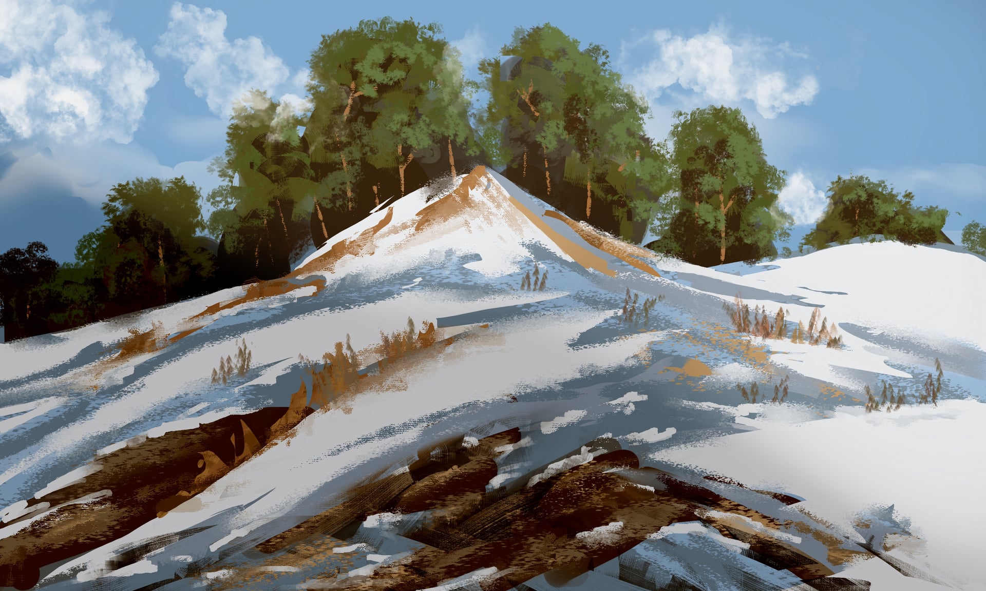 lsws - skal - Digital Painting .School