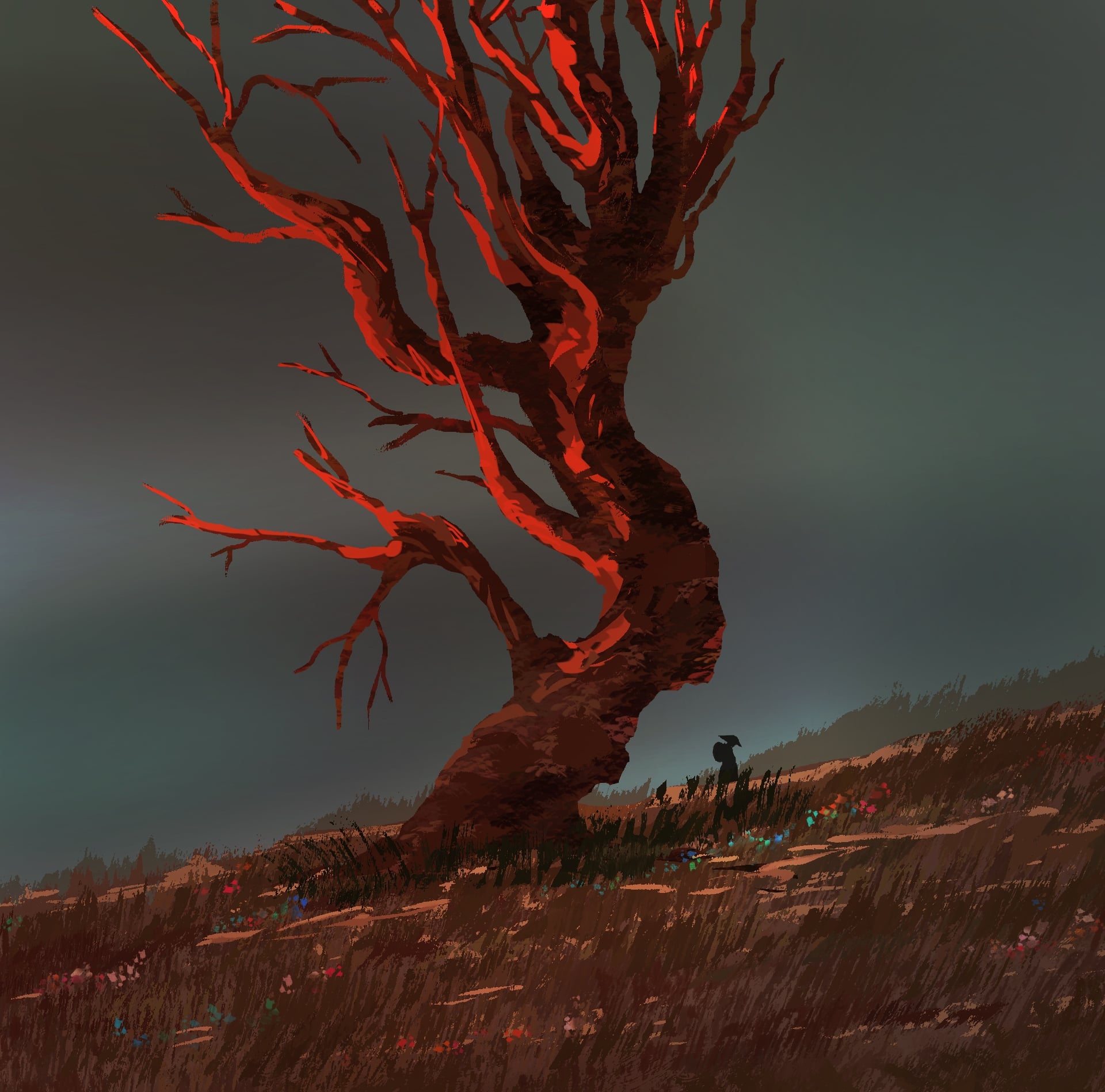 ls travel- - skal - Digital Painting .School