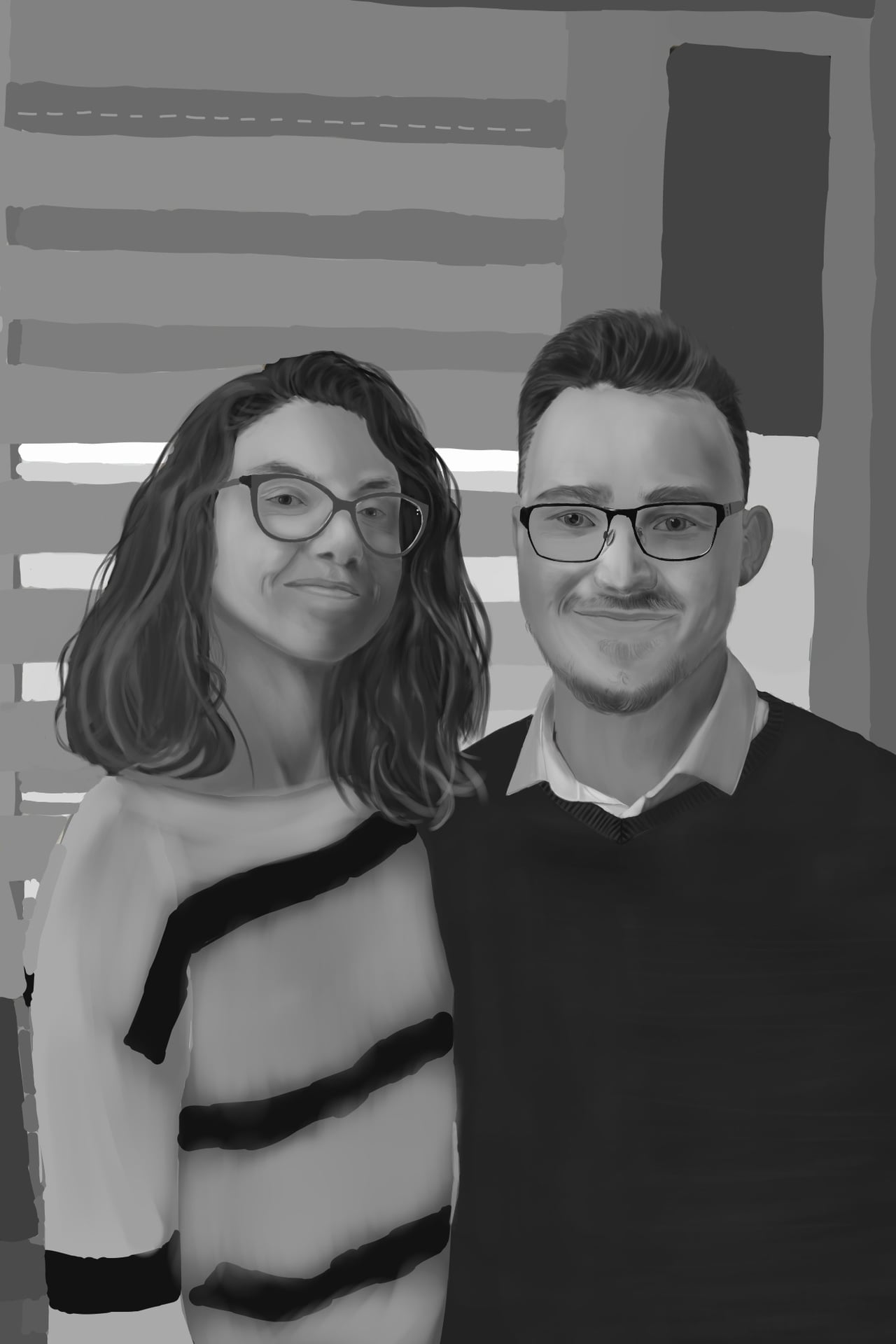 Portrait 2023 - Syff666 - Digital Painting .School