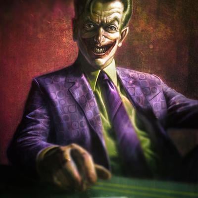 THE JOKER - Rémi Castanéda - Digital Painting .School
