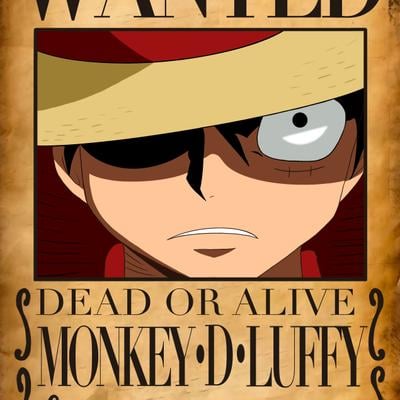 Affiche de prime Luffy ! - dizin - Digital Painting .School