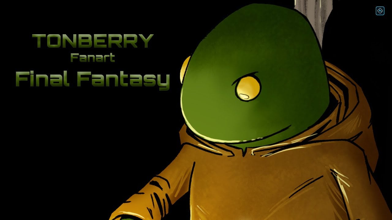 Fanart Tonberry - DavidPetznick - Digital Painting .School