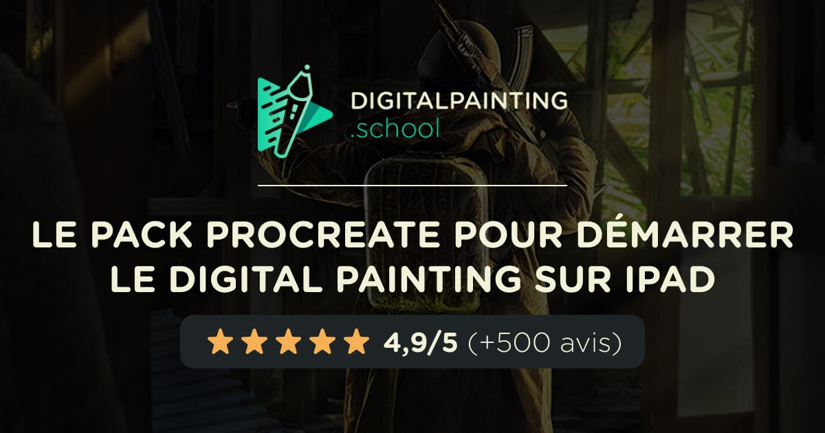 Le Pack de cours ULTIMES Procreate pour démarrer le digital painting ...