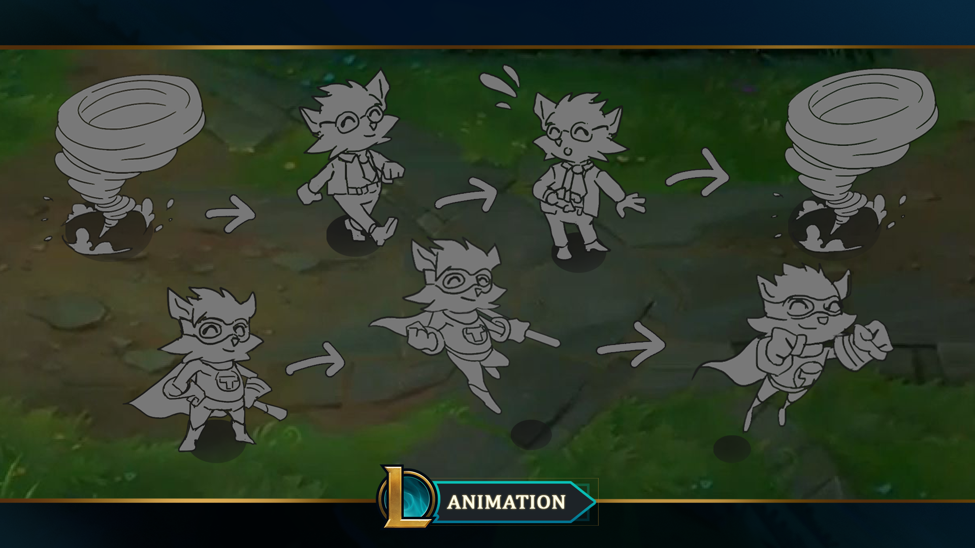 SUPER TEEMO SKIN VISUAL REWORK [FAN ART] - Axel Paumier - Digital ...