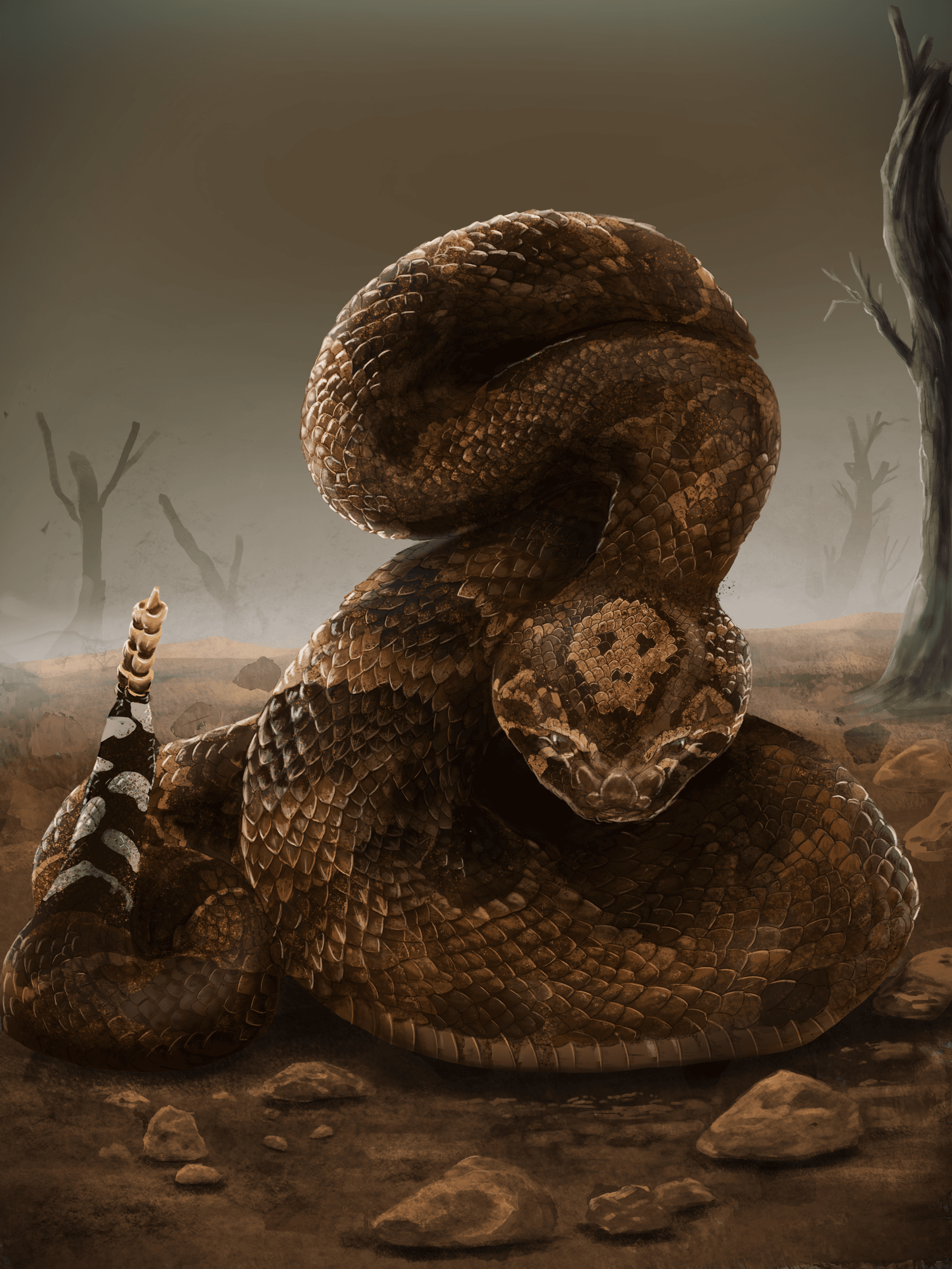 serpent inspiration magic the gathering - juliaBlanchard - Digital ...